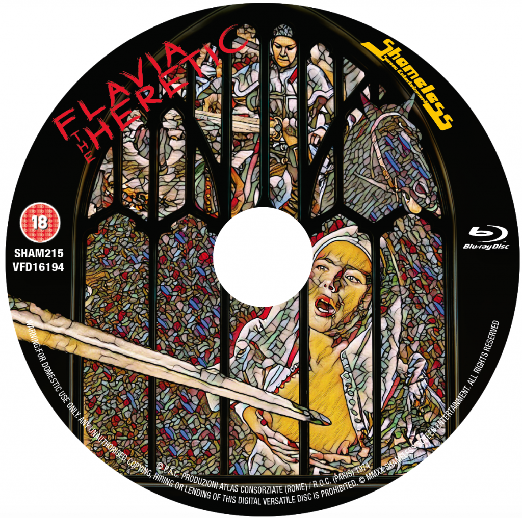 Flavia the Heretic Blu-Ray - Shameless Films