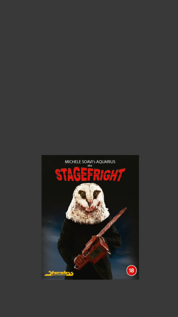 Stagefright Blu-Ray - Shameless Films